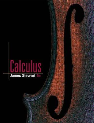 Calculus, 5th Edition - Hardcover By Stewart, James - ACCEPTABLE ...