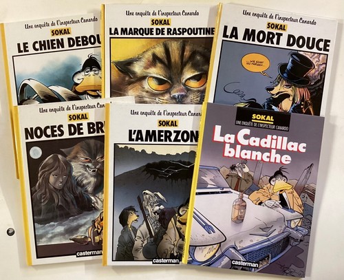 BD une enquête de l'inspecteur CANARDO tomes 1 à 6 Sokal Casterman | eBay