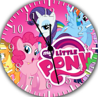 My Little Pony Frameless Borderless Wall Clock Nice For Gifts or Decor ...