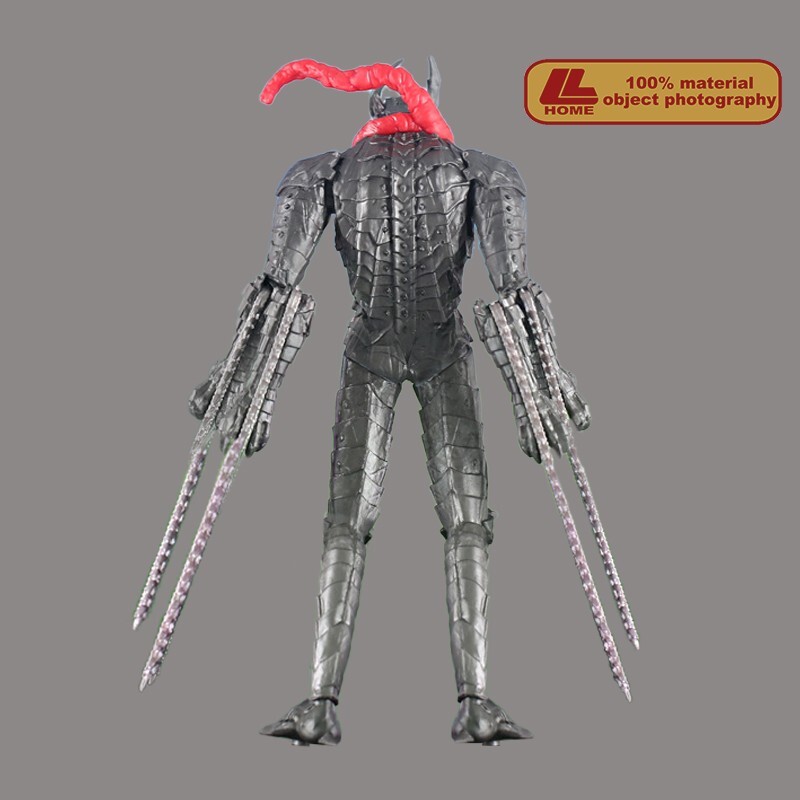 Anime Chainsaw Man Black Armor Denji Pochita Demon Action Figure Statue ...