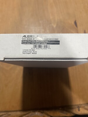 Alerton VAV-SD2A-E Field Controller BACnet Single-Duct Variable Air ...