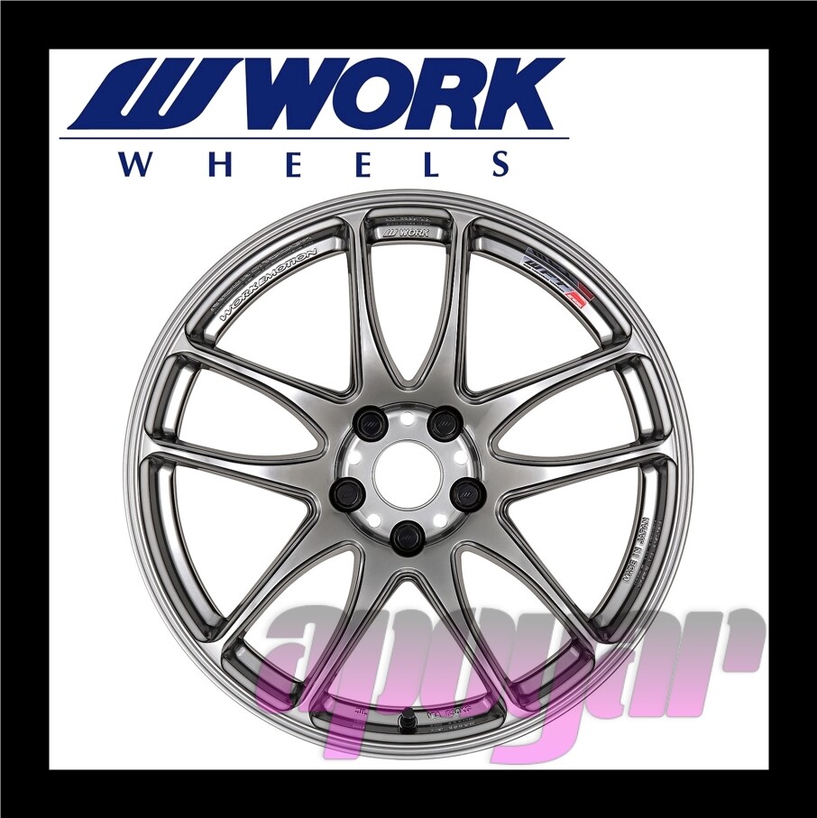 WORK EMOTION CR Kiwami WHEEL (1pcs) 18 inch 9.5J 30 5H 114.3 Glimit ...