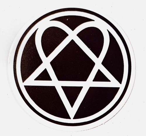 HIM Heartagram Logo Rock Band Music Waterproof Vinyl Sticker | eBay