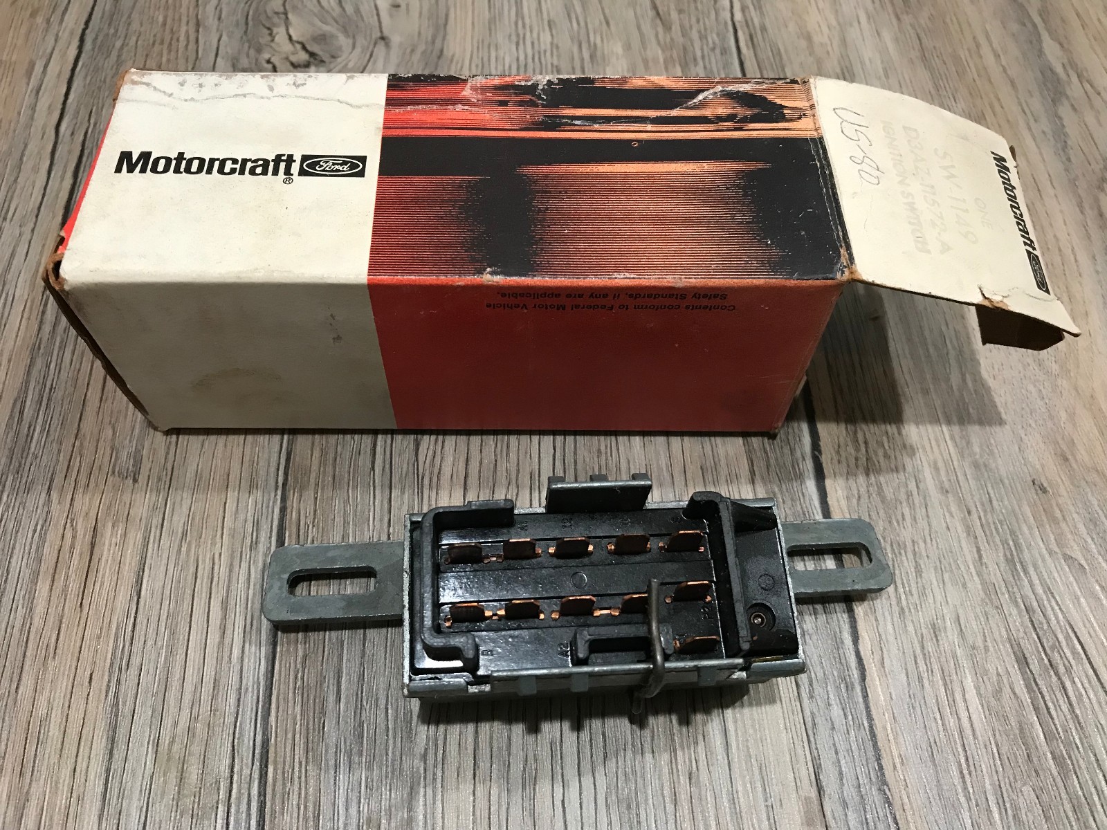 73 74 75 76 FORD LTD MERCURY MUSTANG NOS MOTORCRAFT IGNITION SWITCH ...