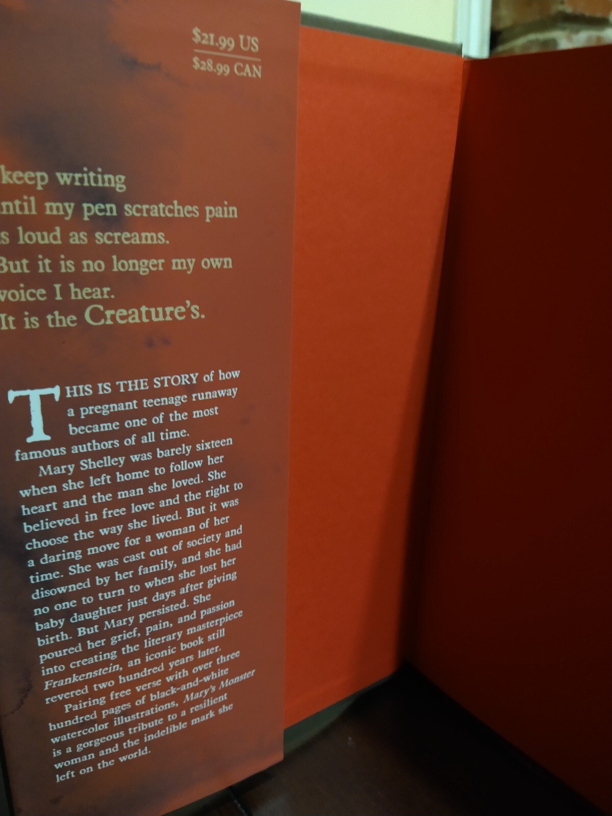 Mary's Monster : Love, Madness, and How Mary Shelley Created ...