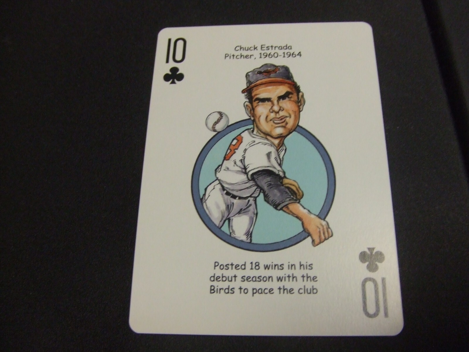 2007 Hero Decks Baltimore Orioles Playing Card -Chuck Estrada- | eBay