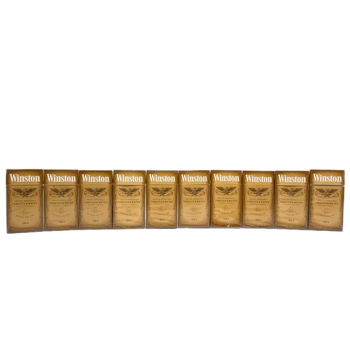 WINSTON USA 100’s 10 BOX LOT - Empty Cigarette Pack Collectible TN ...