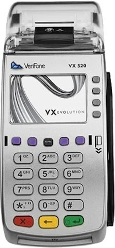 VeriFone VX 520 Credit Card Machine 755918563405| eBay
