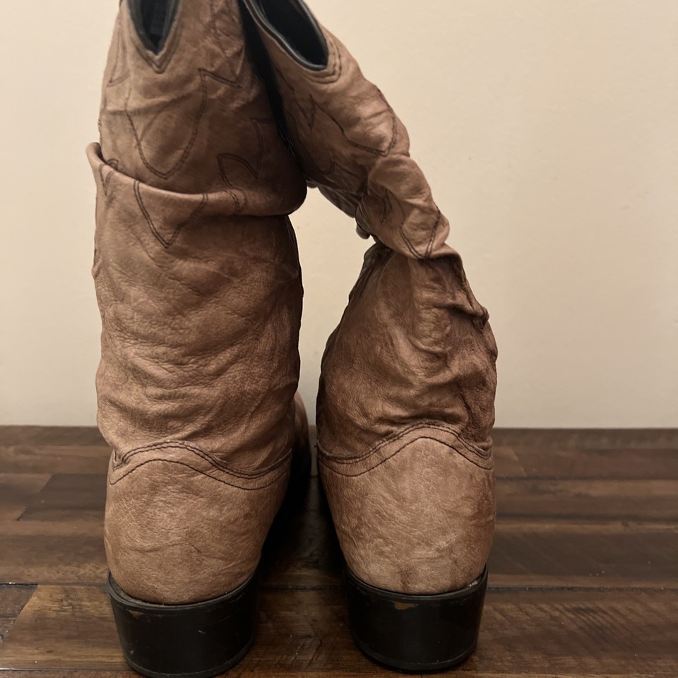 VTG MENS DURANGO COWBOY TOE RAND BROWN BOOTS SIZE 9.5 D Sw5602 | eBay