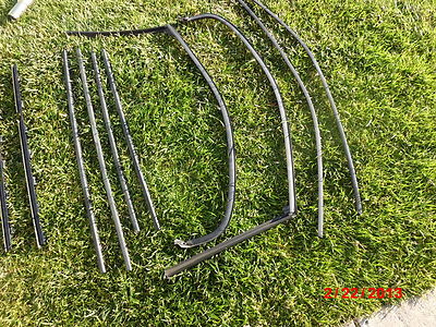 1997-2003 BMW E39 ((SPORT)) BLACK WINDOW TRIM 540i 528i 530i 525i 530d ...