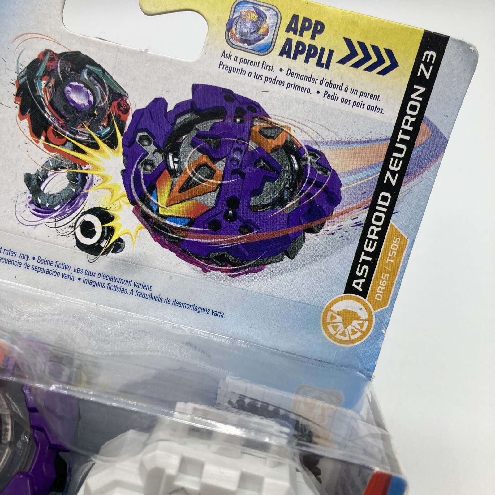 Beyblade Burst Switchstrike Asteroid Zeutron Z3 Starter Set- Hasbro for ...