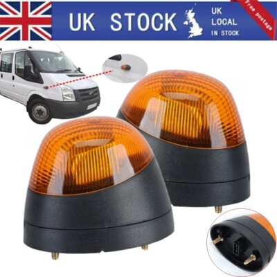 Front Left+Right Side Indicator Light Lamp Repeater For Ford Transit ...