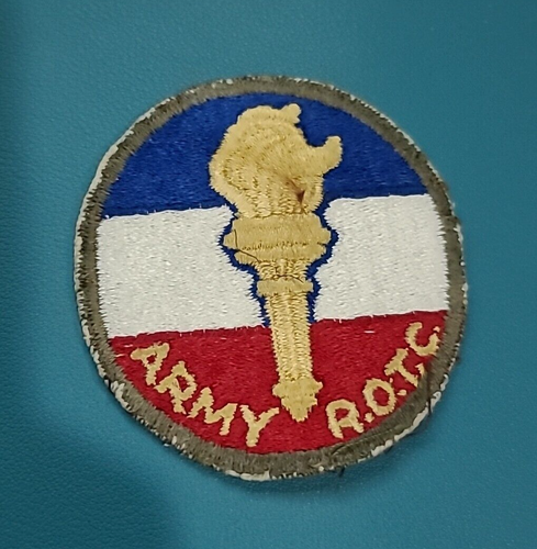 US Army ROTC Reserves Patch-Cut Edge-Snow Back-Off Uniform-Vintage* | eBay