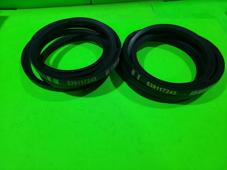 2PK Deck Belt for Husqvarna 539117245 RZ4623 RZ4219 RZ4619 (5/8"x123 ...