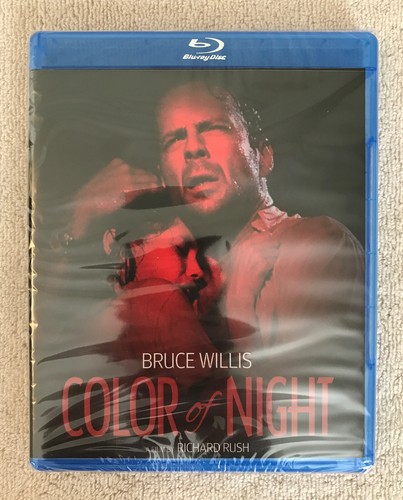 Color of Night (1994) Blu-ray 2-Disc Bruce Willis 90s Mystery Thriller ...