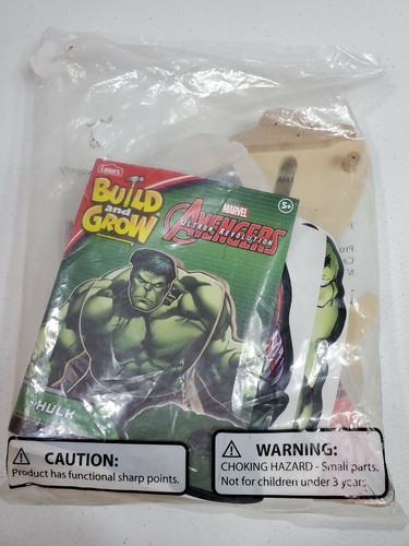 Lowes Build and Grow Marvel Avengers Ultron Revolution Hulk Kit Wood ...