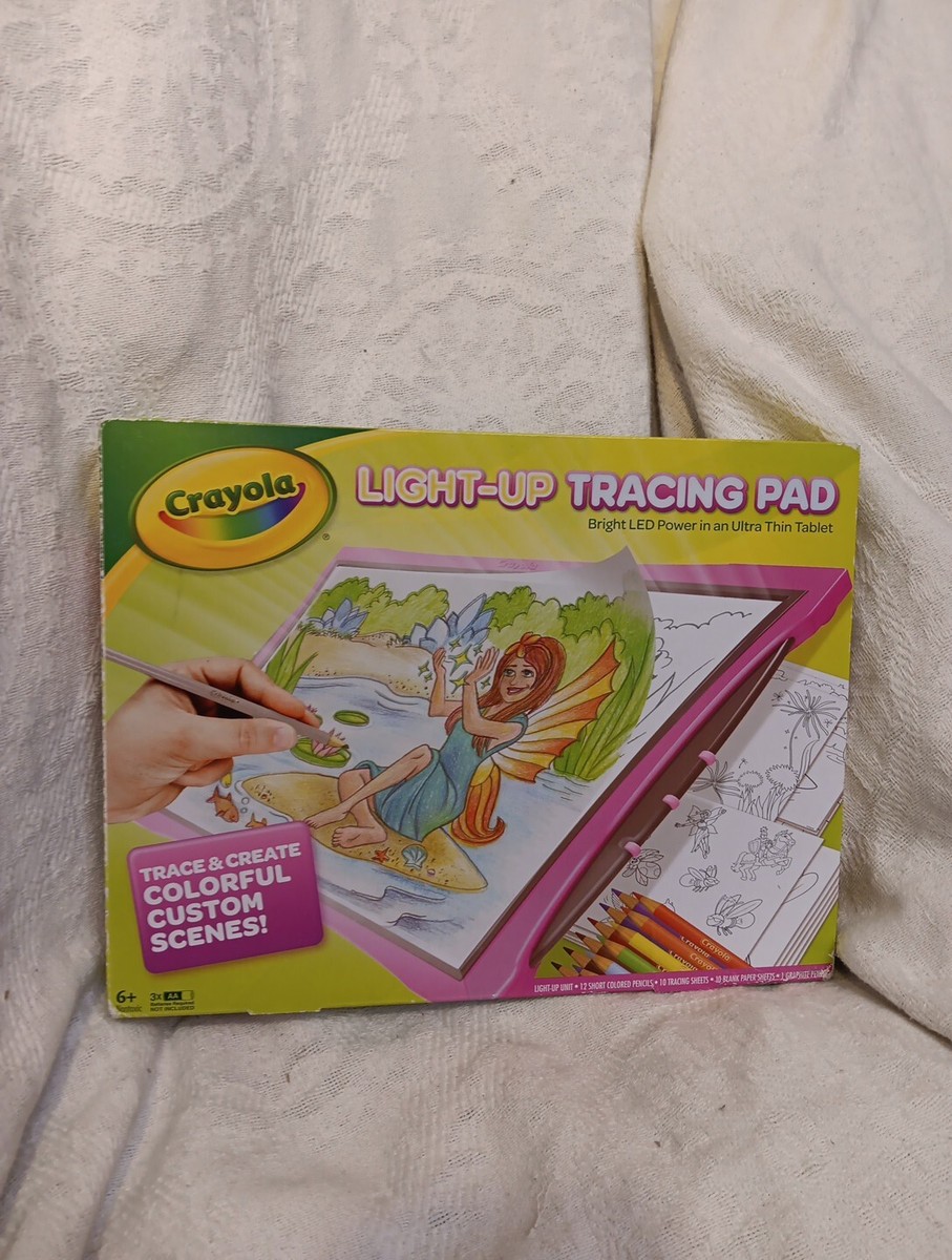 Illuminated Tracing Pad Crayola Light Up Tracing Pad
