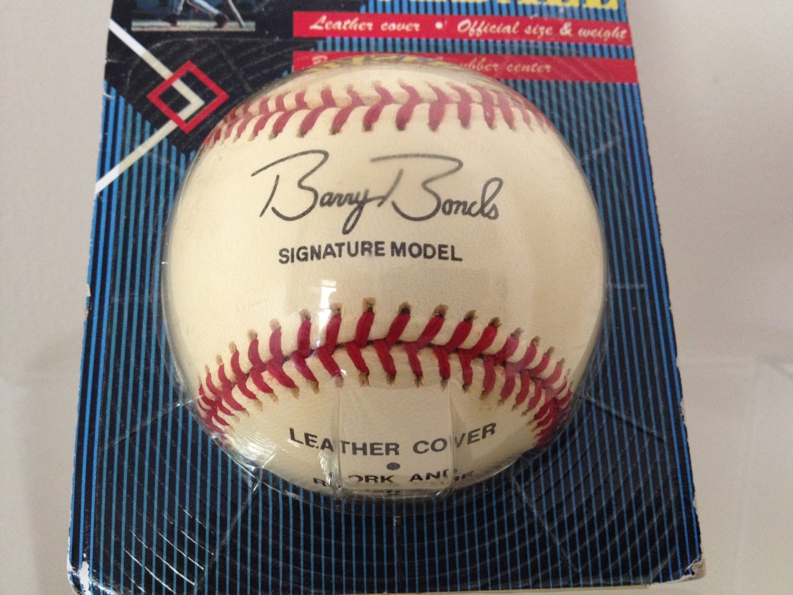 BARRY BONDS ~Franklin Machine Stamped Signature Baseball ~ *NEW*~ | eBay