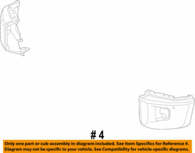 52112-0C040 Toyota Extension, front bumper, rh 521120C040, New Genuine ...