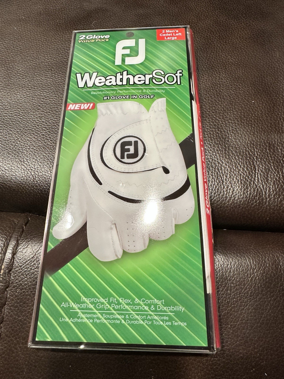 New FootJoy (FJ) Golf WeatherSof (2 Pack) Glove Men Left Large 66174E-401-l | eBay