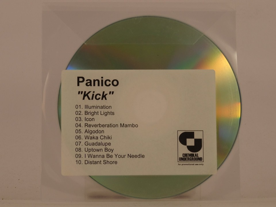 PANICO KICK (596) 10 Track Promo CD Album along with Plastic Sleeve ...