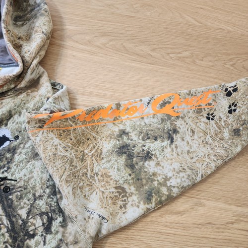 CABELAS Predator Quest Hoodie Mens XL White Camo Hunting Pullover ...
