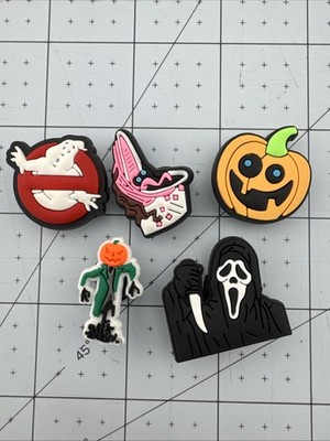 Jibbitz Shoe Charms Lot for Crocs – Cute Halloween Horror Movie Theme ...