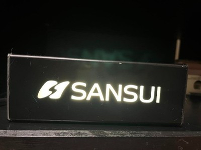 Sansui Dealer Display Light Sign Vintage Store Advertising Lamp Japan ...