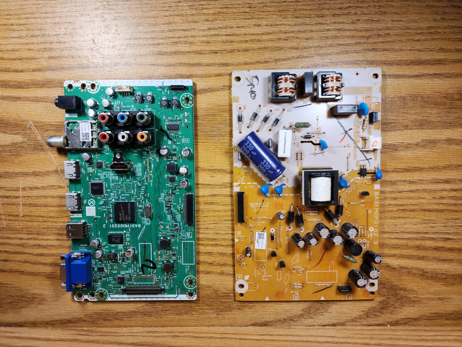 Emerson LE290EM4 Power Supply Board And Main Board | eBay
