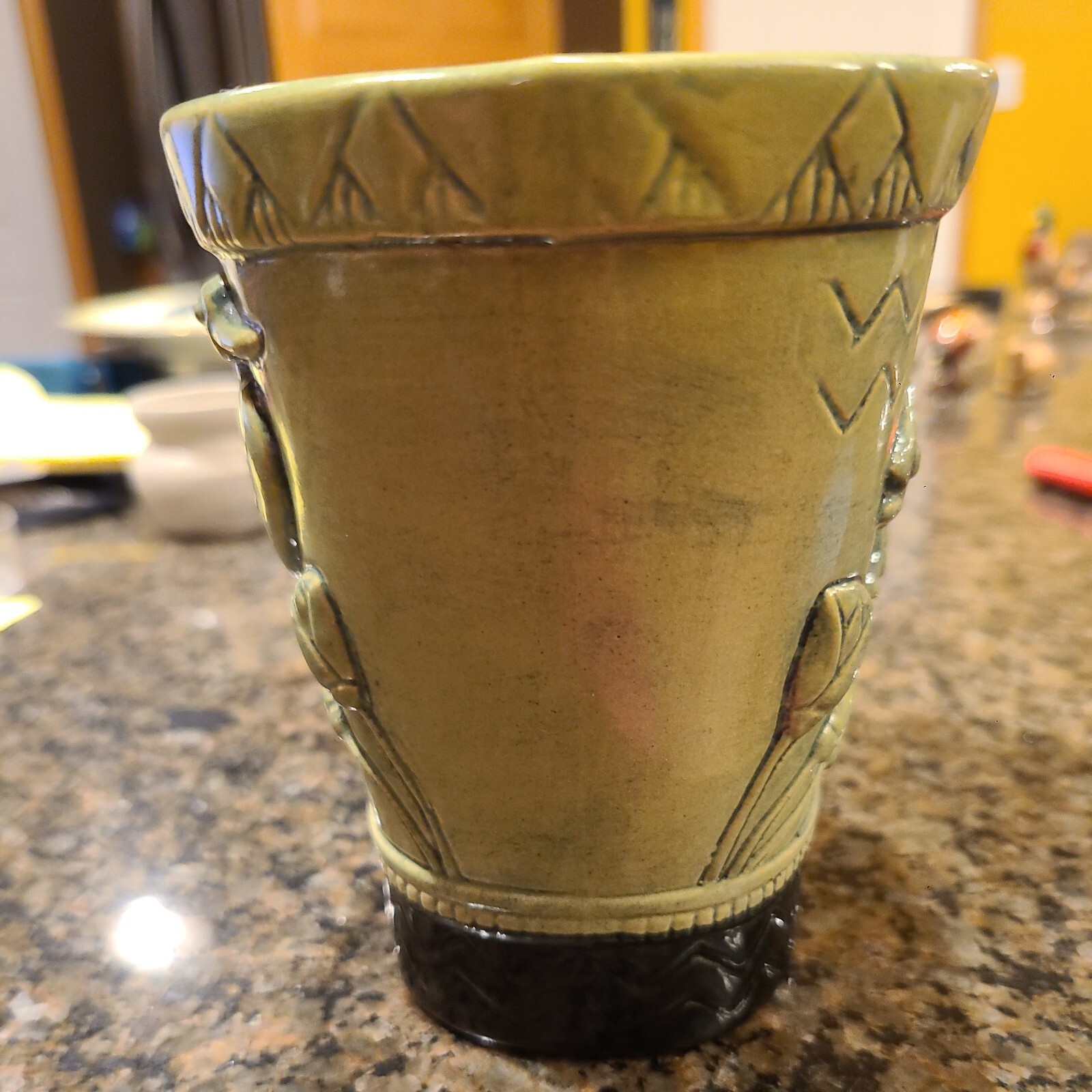 RARE ROSEMEADE VASE EGYPTIAN SERIES FISH AND DUCKS | eBay