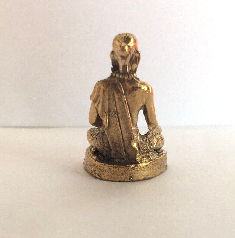 Talisman Bonze Monk Bowl Offering Figure Figurine Amulet Buddhism b69 ...