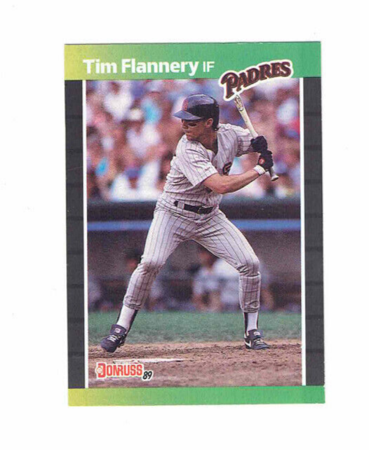 Tim Flannery San Diego Padres IF #364 Donruss 1989 #Baseball Card | eBay