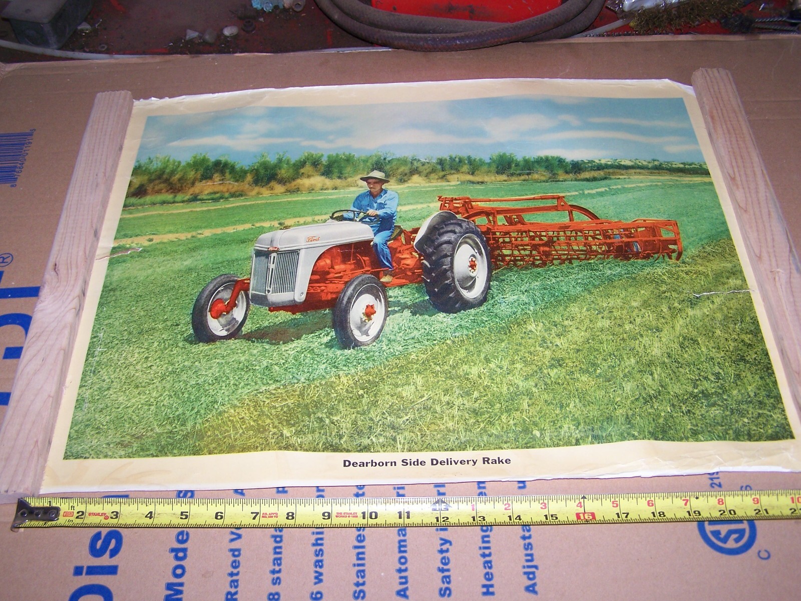 FORD 1950's N-Series Farm Tractor Equipment Dealership Sales Posters 8N ...