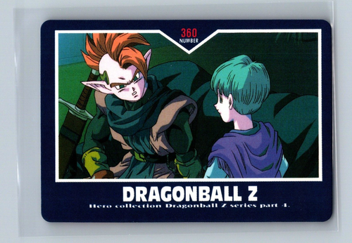 Dragon Ball Z Hero Collection 4 - Tapion & Bulma 360 - 1995 Artbox ...