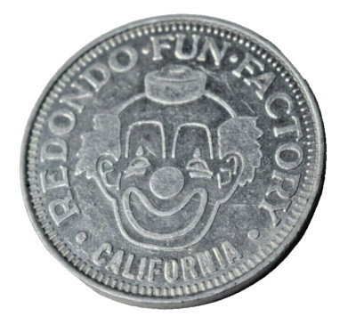 Vintage Token SKILLFUL WINNER RE-CLAIM FOR MERCHANDISE ONLY Redondo fun ...