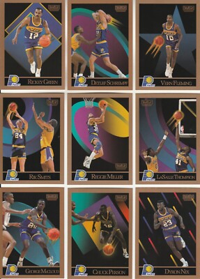 (10) 1990-91 SkyBox Indiana Pacers (Complete Series1 Team Set) See ...