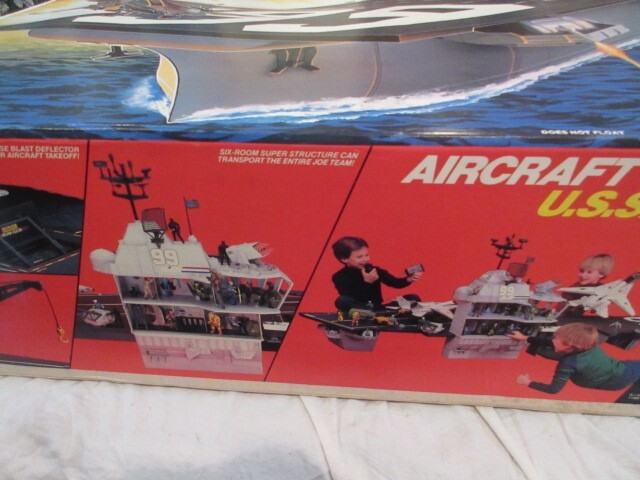 1985 G.I.Joe Uss Flagg Aircraft NEW | eBay