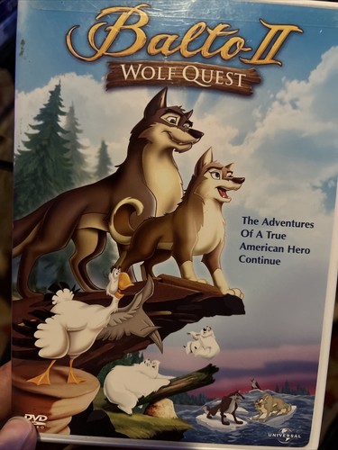 Balto II: Wolf Quest (DVD, 2002) English And Spanish Audio. 25192110221 ...