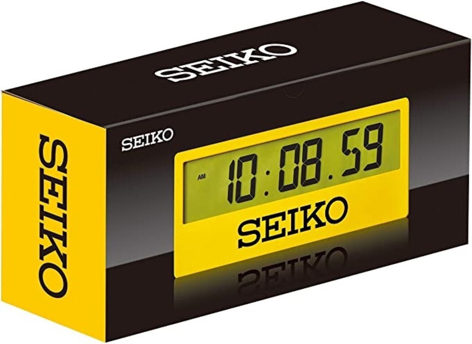 SEIKO Clock Wall Clock SQ816Y 125 x 290 x 61mm Digital Sports Timer ...