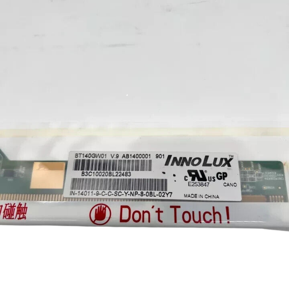 InnoLux 14" Widescreen (1366x768) HD 40pin LED LCD Screen Matte ...