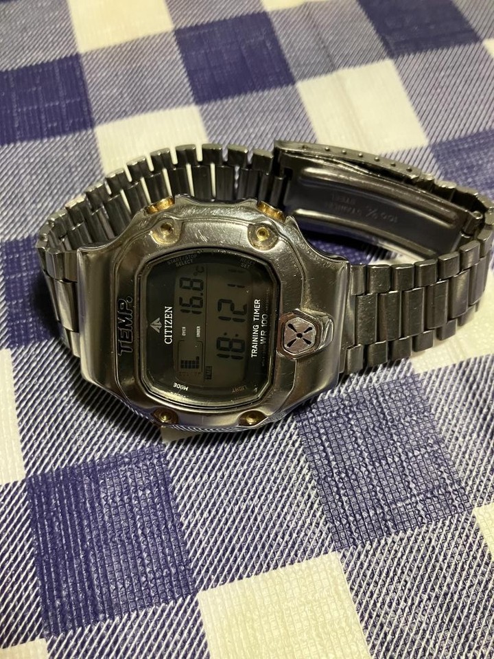 Citizen Promaster Digital Men's Watch, Vintage, Used CV426 | eBay