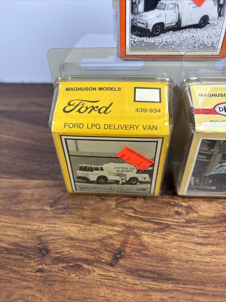 LOT HO Truck Van Magnuson Models Ford LPG Delivery Divco 439-917 934 ...