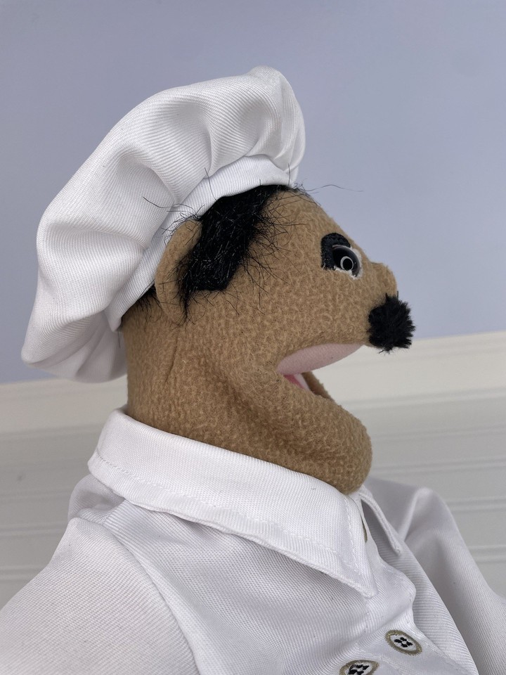 Chef Pee Pee Puppet Melissa And Doug Vintage Hand Puppet SML 14” | eBay