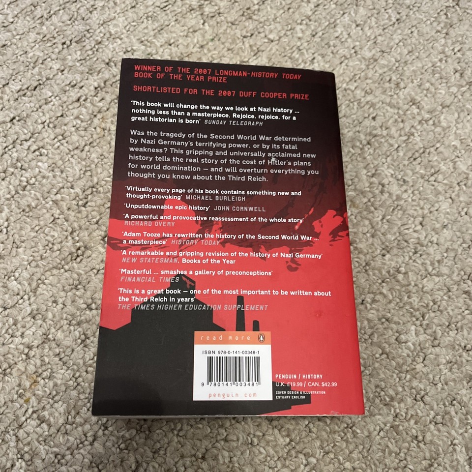 The Wages of Destruction by Adam Tooze (Paperback Book) | eBay UK