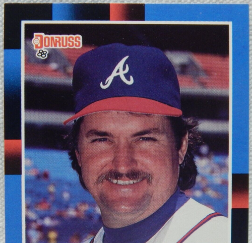 RICK MAHLER ATLANTA BRAVES DONRUSS BASEBALL TRADING CARD #389 | eBay