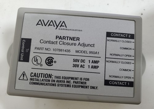 Avaya Partner ACS Contact Closure Adjunct 107881435 950A1 | eBay