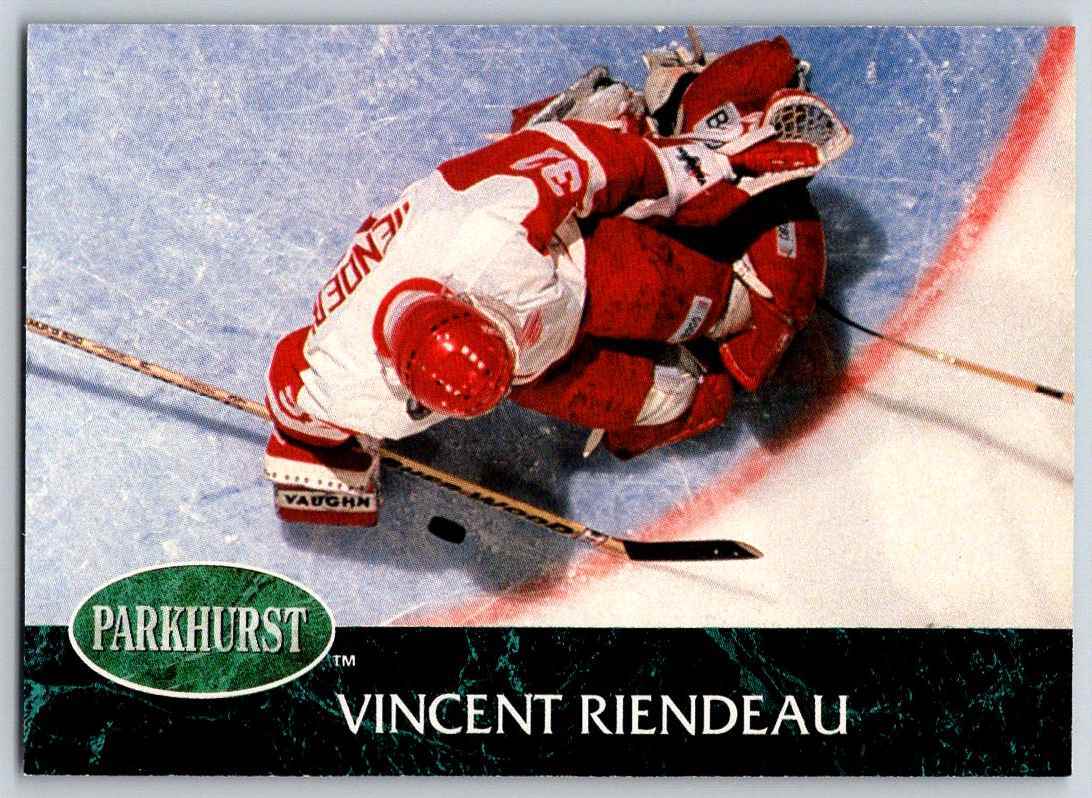 1992-93 Parkhurst VINCENT RIENDEAU #278 Detroit Red Wings | eBay
