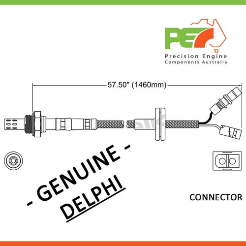 New * DELPHI * Oxygen Sensor O2 For Mercedes Benz 420 560 W126 4.2L | eBay