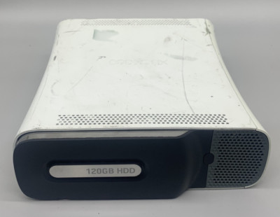 Microsoft Xbox 360 Jasper Video Game Console Only 120GB HDD White -Fair ...