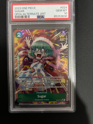 PSA 10 - SUGAR OP04-024 SR ALT ART - ONEPIECE | eBay